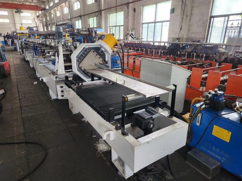 U Solar bracket machine finished installation in Serbia. - Bigpower